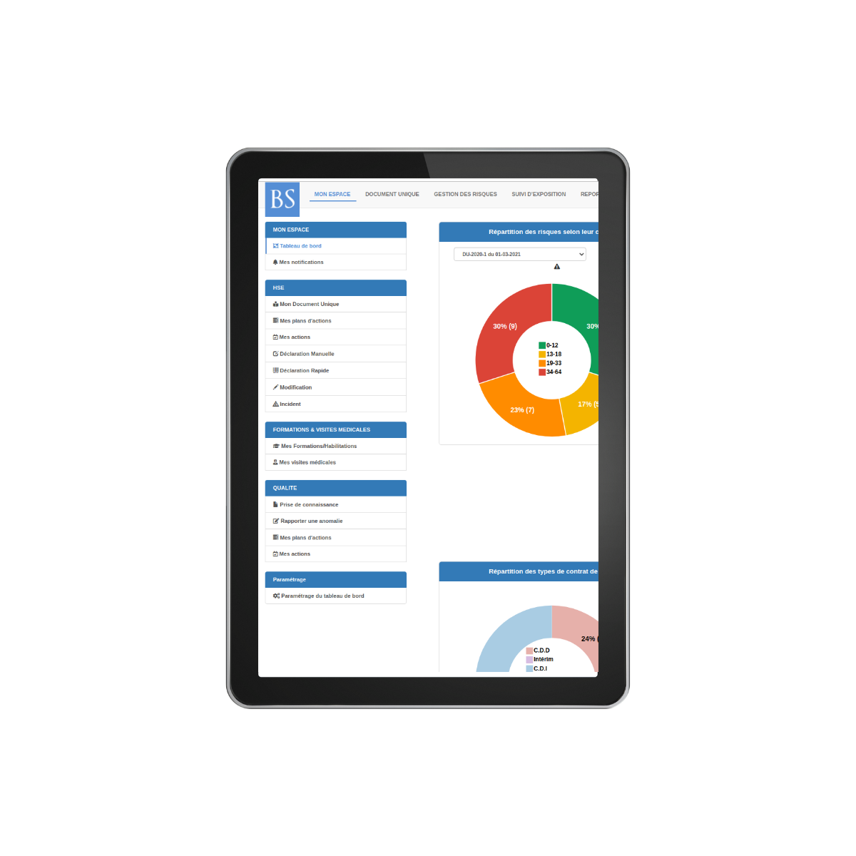 Logiciel saas - bs-QHSE