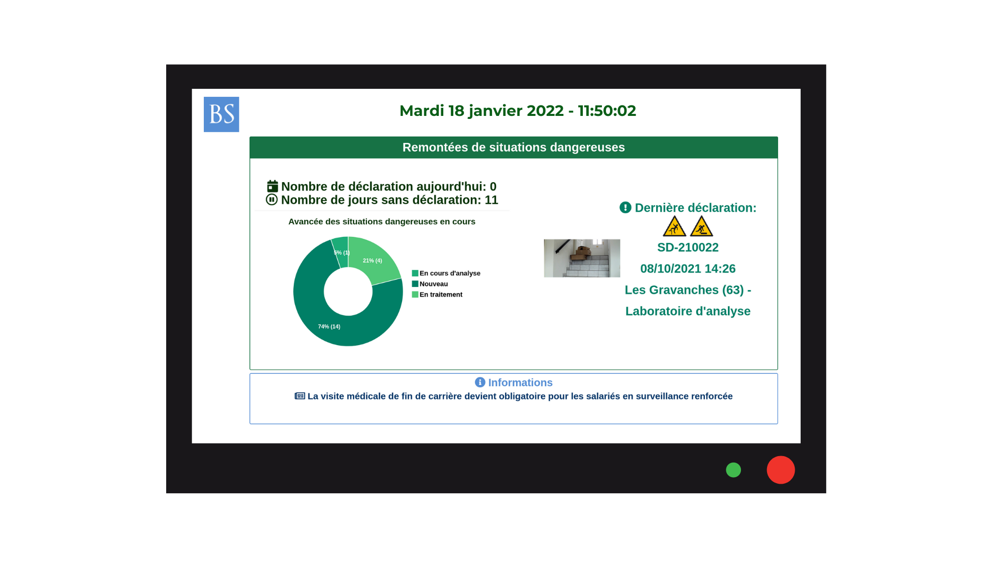 Module Gestion de situations dangereuses - Logiciel bs-QHSE